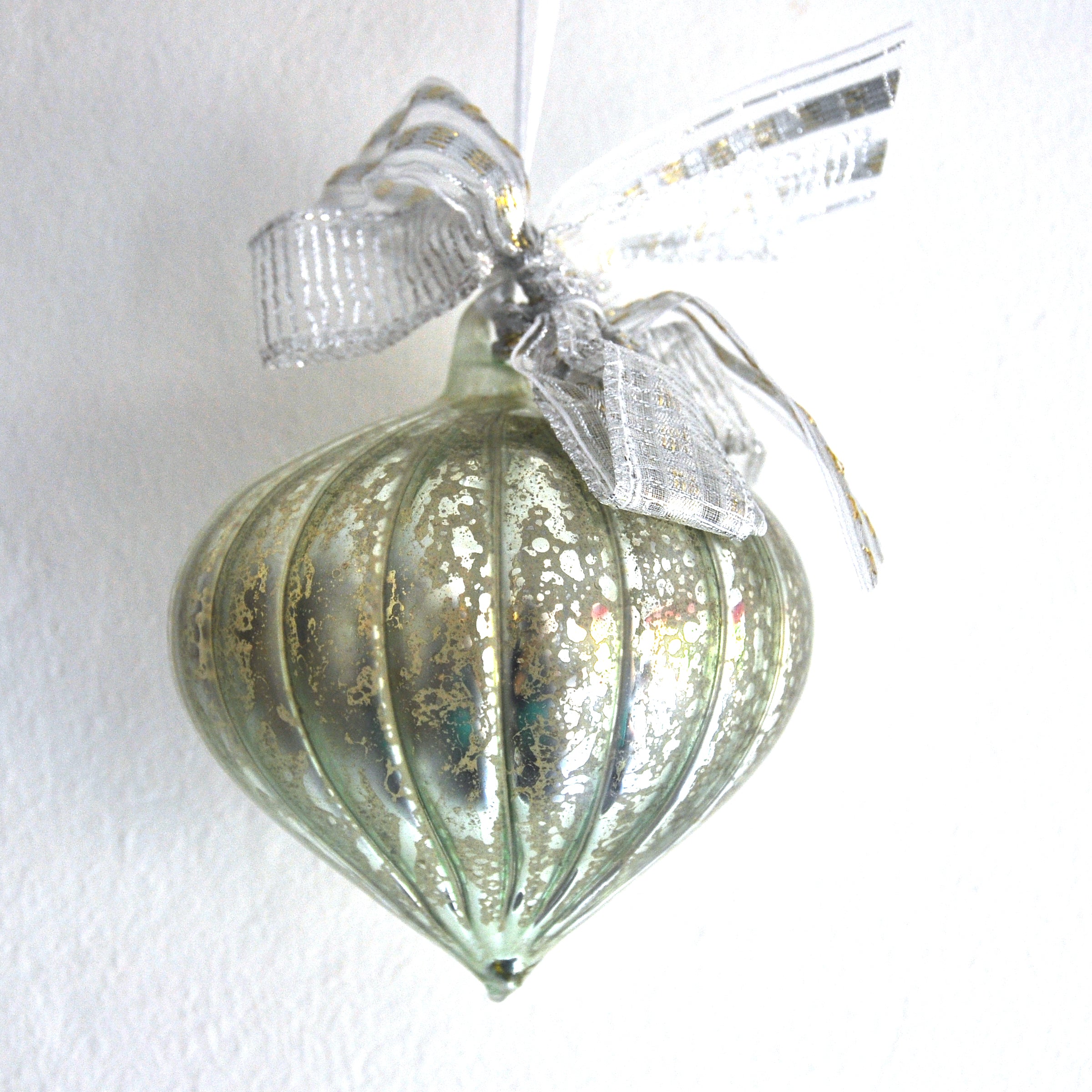 Antique Green Sultan Glass Christmas Decoration – Cirencester Christmas ...
